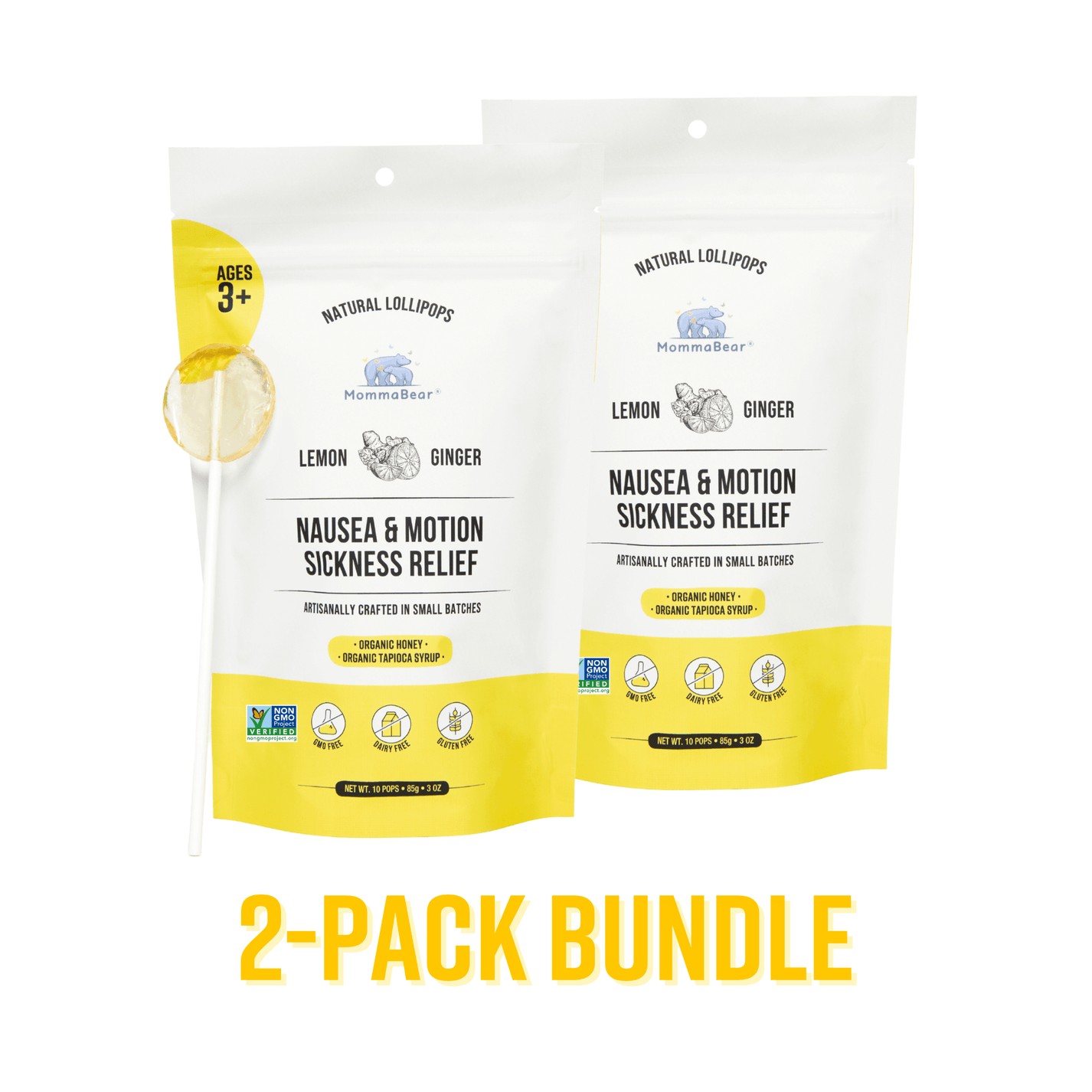 Buy Nausea Lollipops from MommaBear Organics