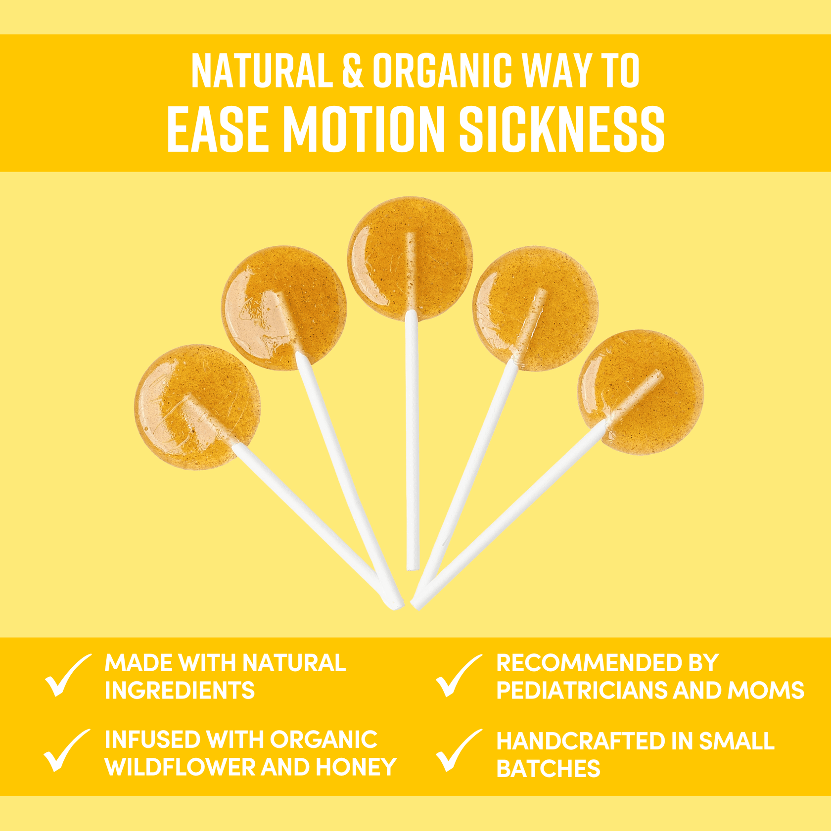 Buy Nausea Lollipops from MommaBear Organics